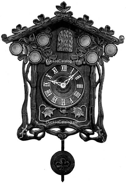 1905 Carl Werner Cuckoo Clock No. 814 – Cuckoo Catalog